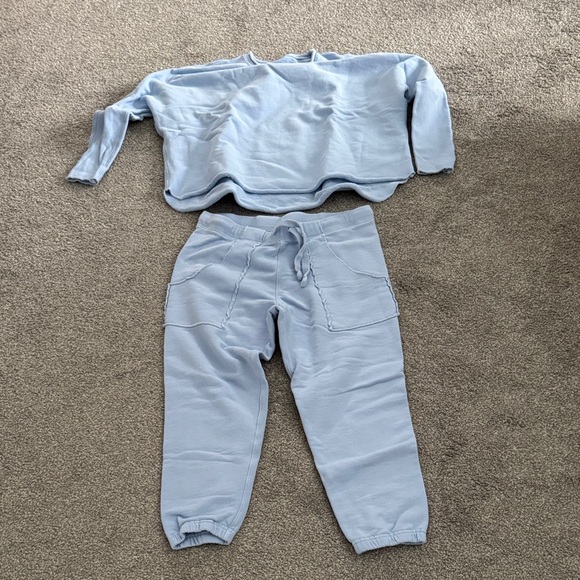 Frank & Eileen | Other | Frank Eileen Light Blue Lounge Set | Poshmark